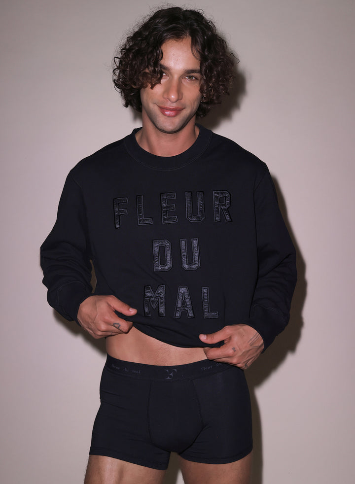 Black Men's Boxer Brief | Fleur du Mal