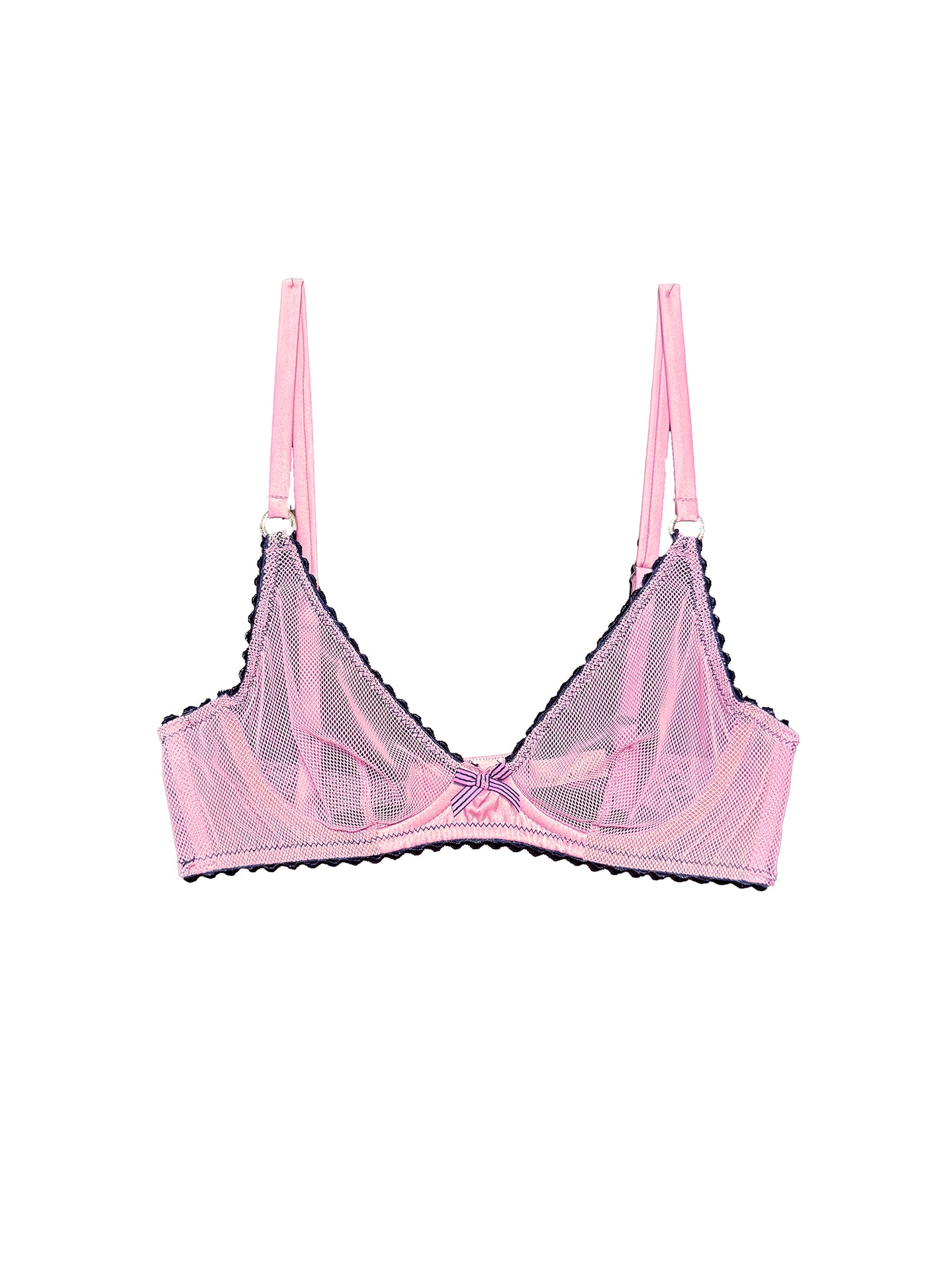 Bisou Sabrina Mini Fishnet Demi Bra | Fleur du Mal