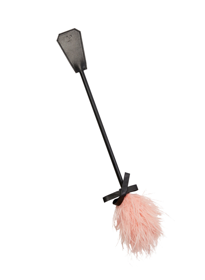 Black Feather Tickler & Riding Crop | Fleur du Mal