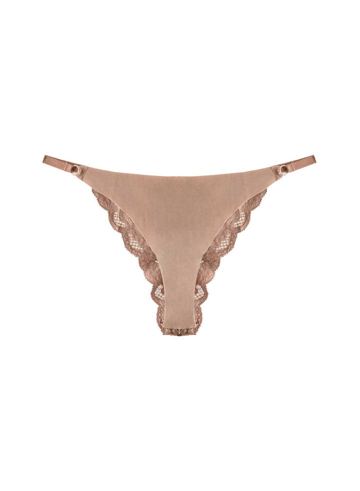 Charlotte Lace Seamless String Cheeky | Fleur du Mal