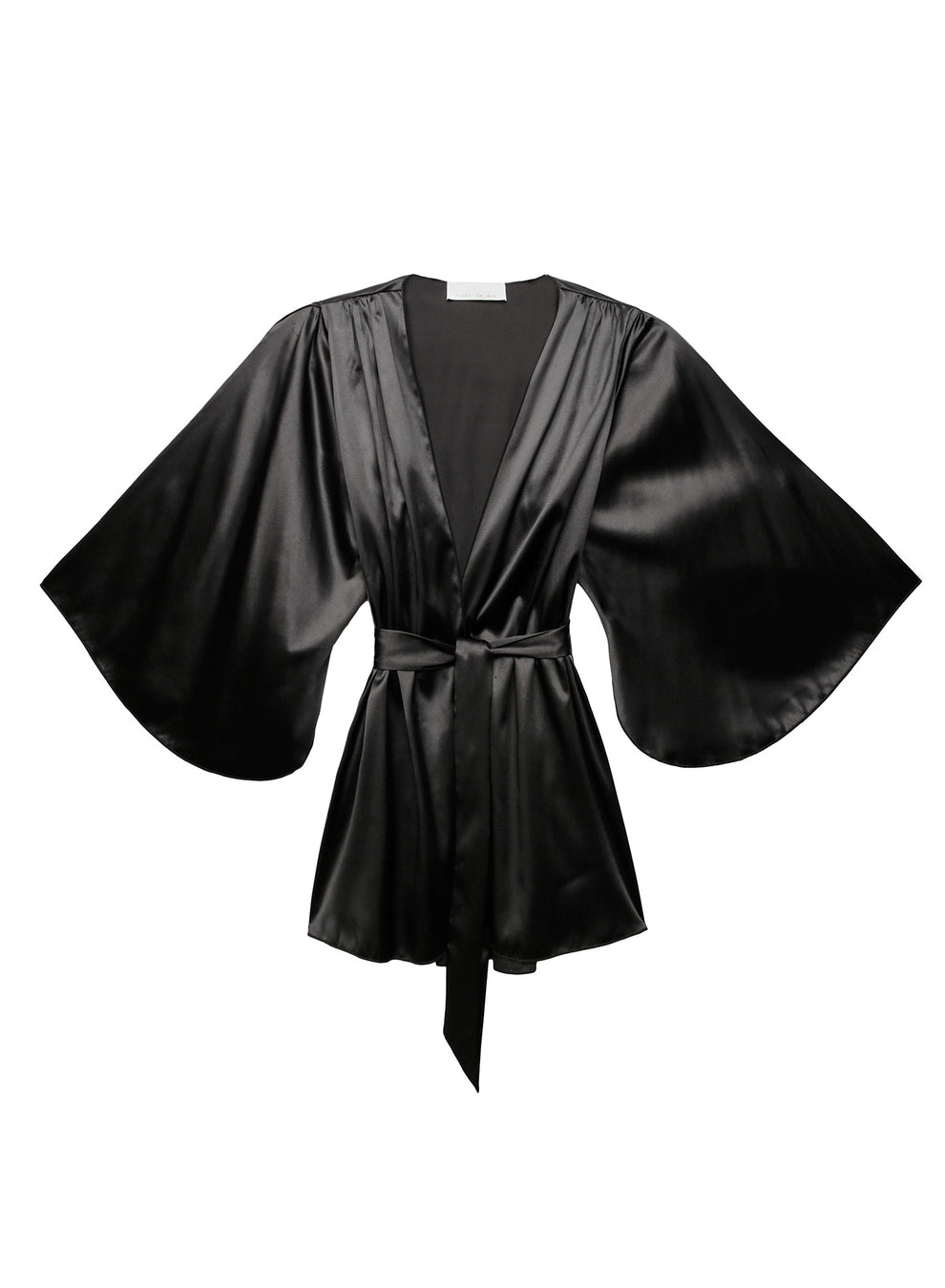 Black Angel Sleeve Robe | Fleur du Mal
