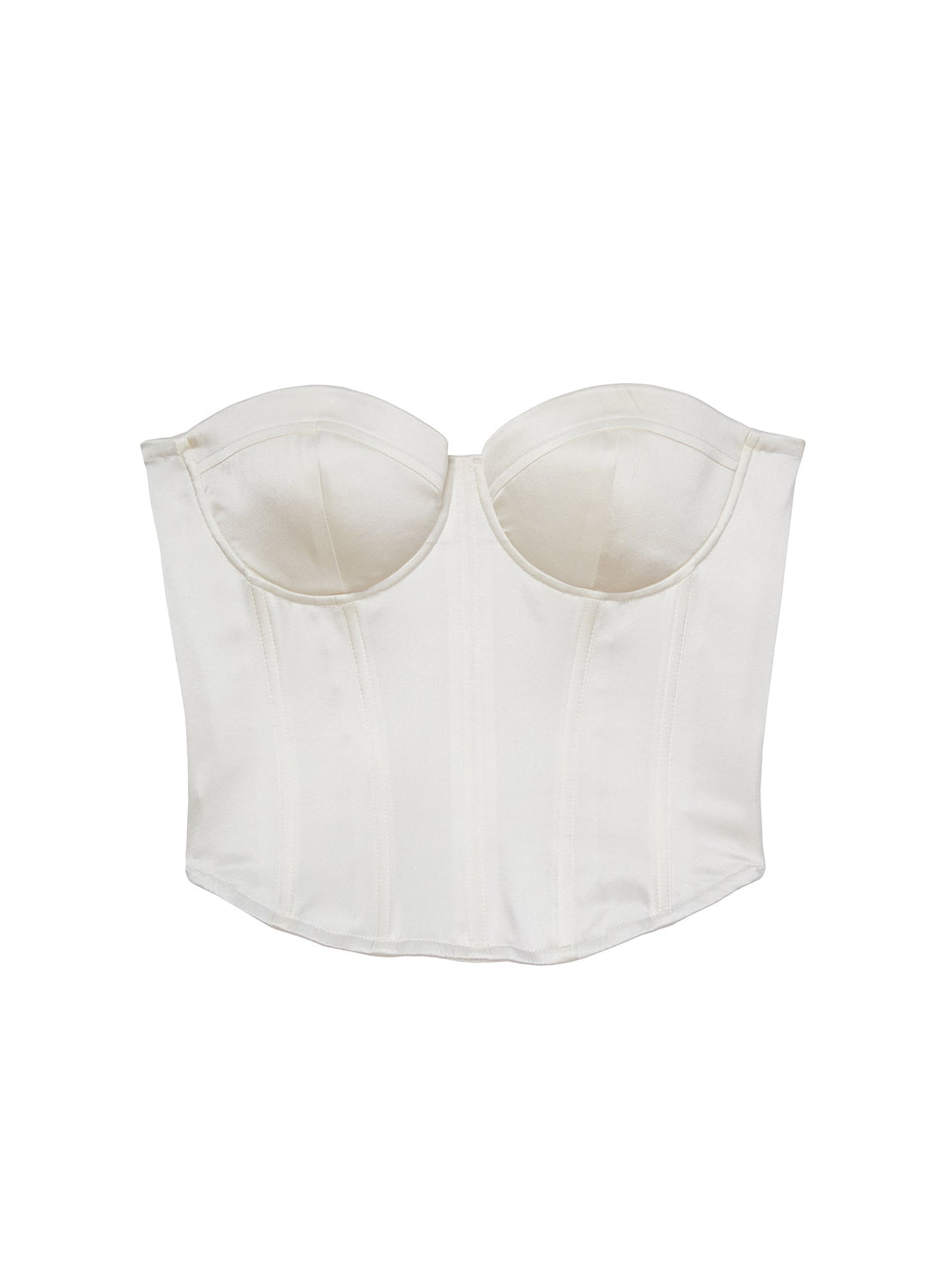 Ivory Hamptons Bustier | Fleur du Mal